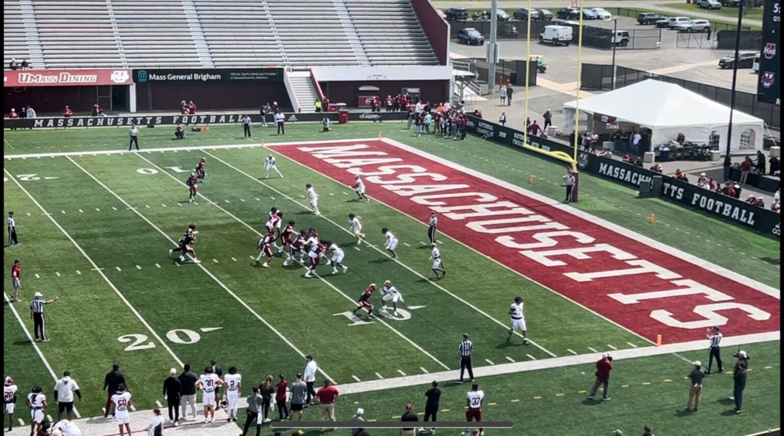 Seven observations from the UMass spring game – New England Football ...