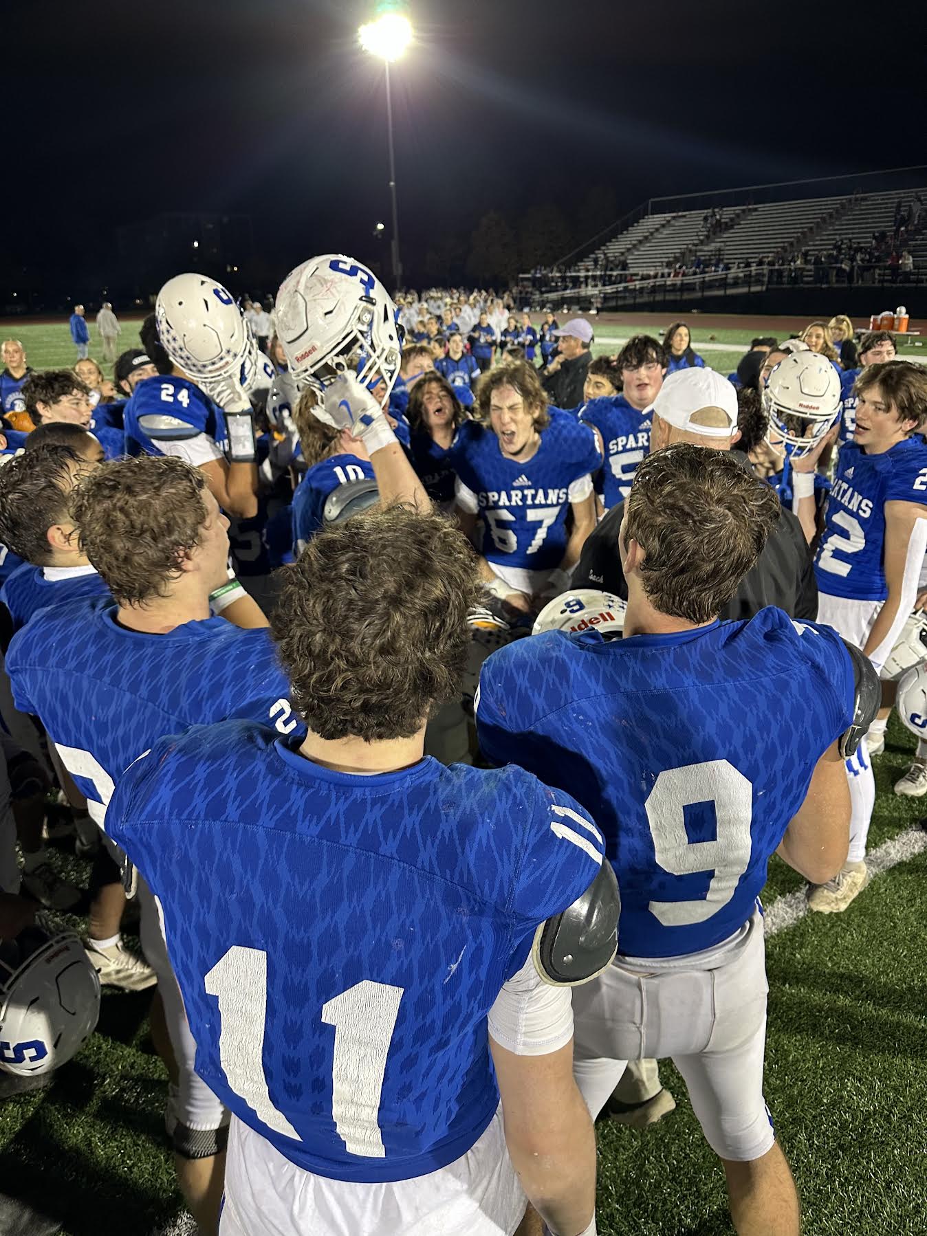 Stoneham 42, Burlington 21 – Spartans flex their muscles in battle of ...