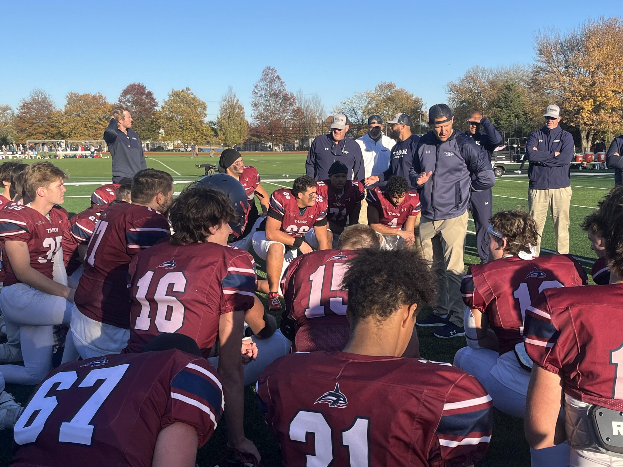 Tabor 44, Belmont Hill 12 — Seawolves roll to victory – New England ...
