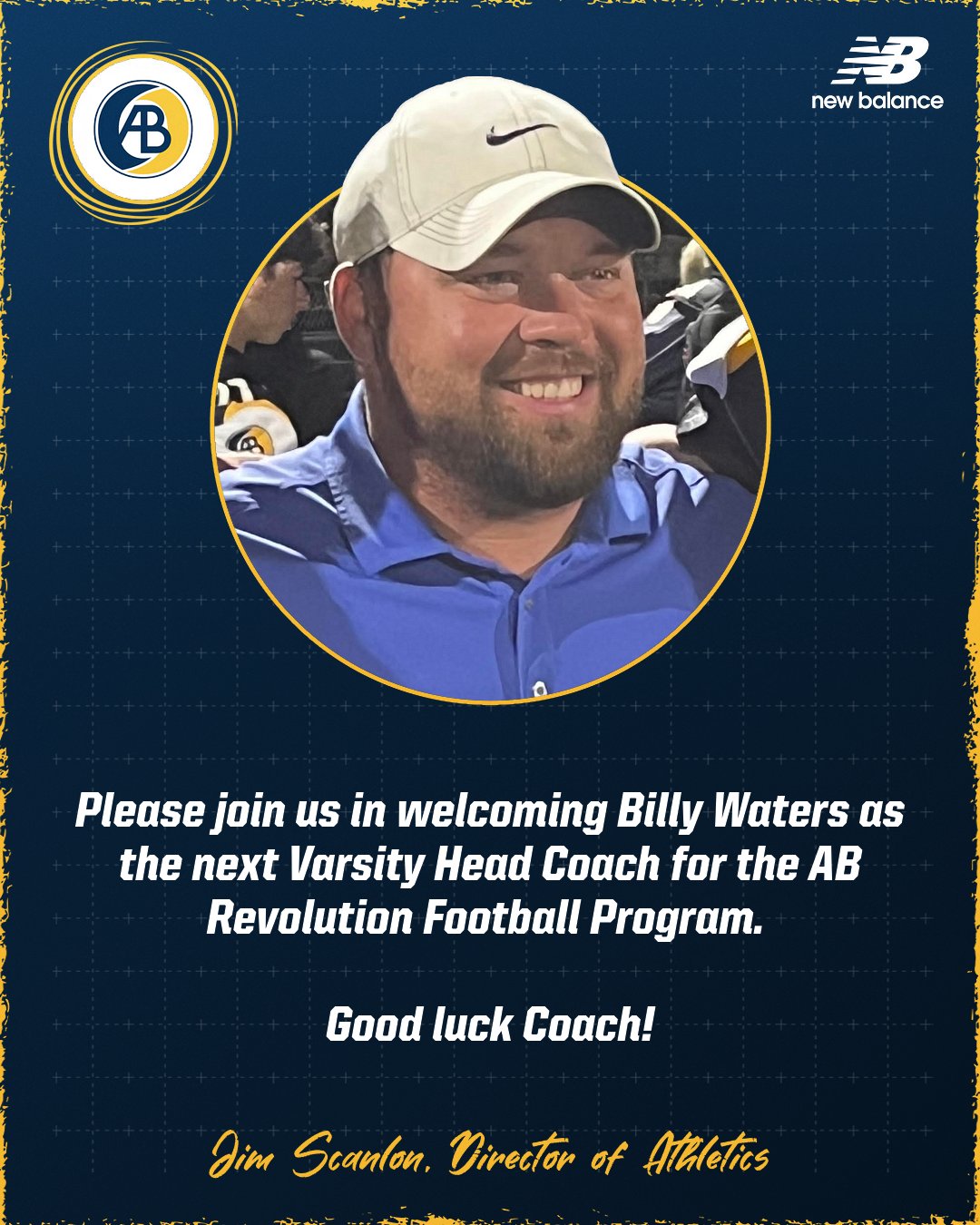 Acton-Boxborough names Billy Waters next head coach – New England ...