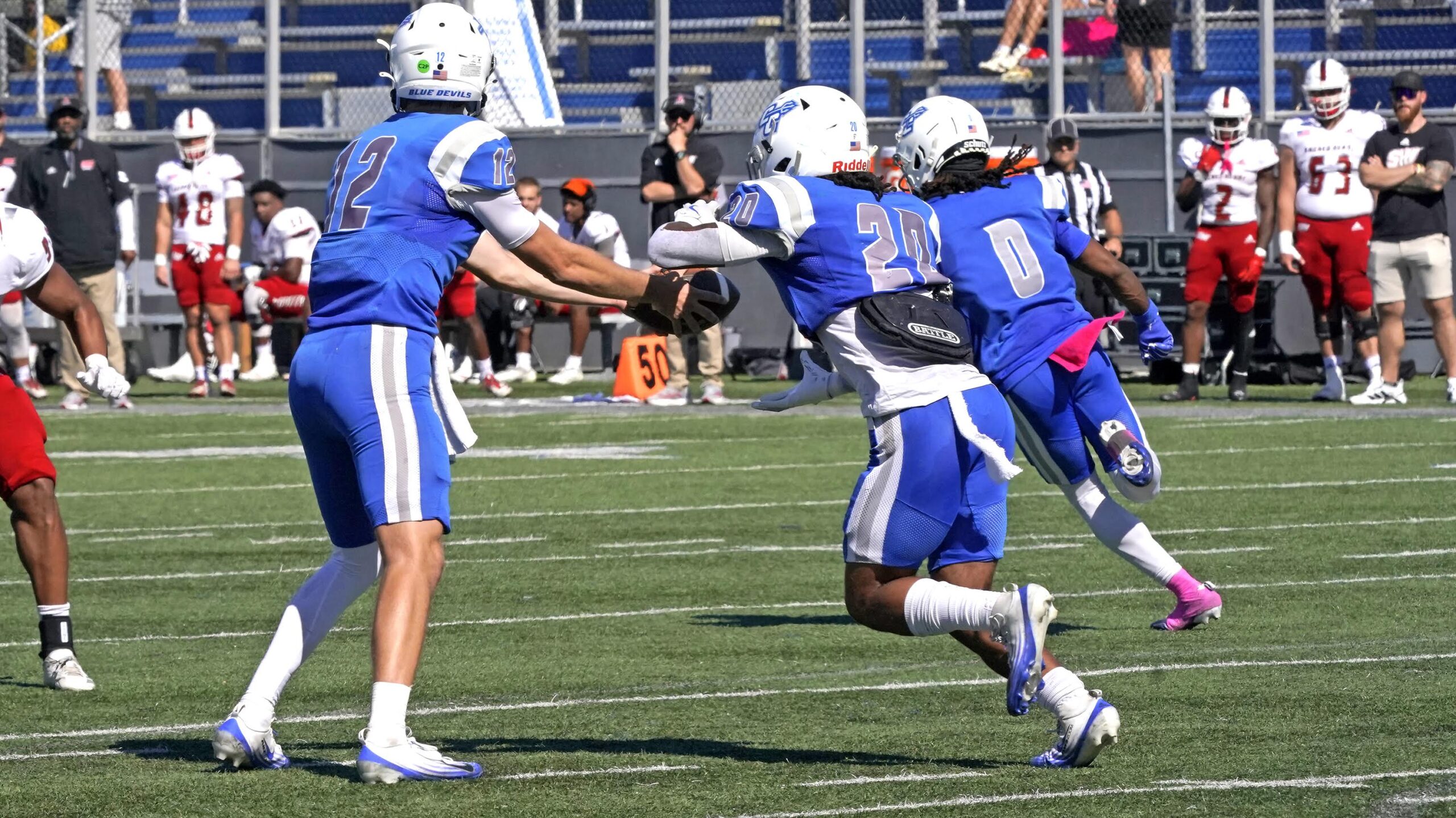 CCSU 41, Sacred Heart 35 (OT) – Blue Devils get gutty win over in-state ...