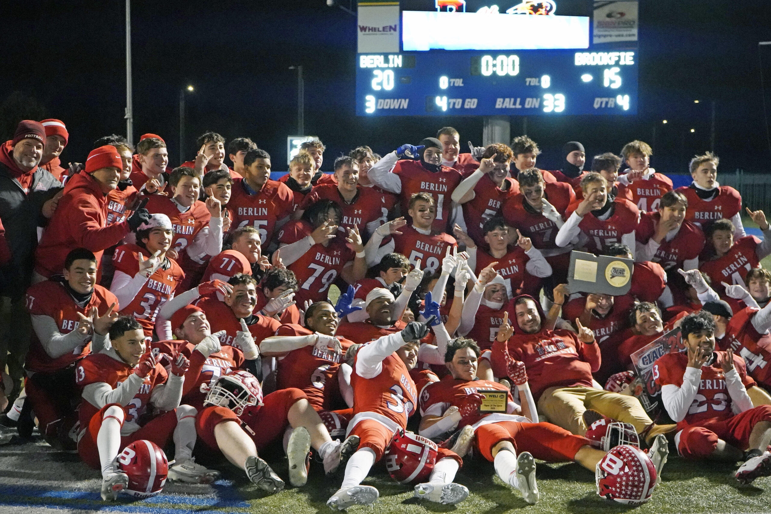 CIAC Class M State Championship: Berlin 20, Brookfield 15 – Rice’s ...